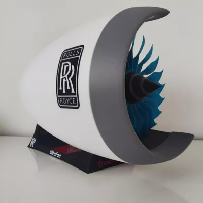 Jet Engine with outer shell Remixed by DutchWorkX3D MakerWorld ...