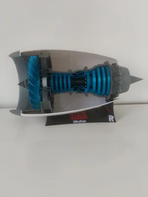 Jet Engine with outer shell Remixed by DutchWorkX3D MakerWorld ...