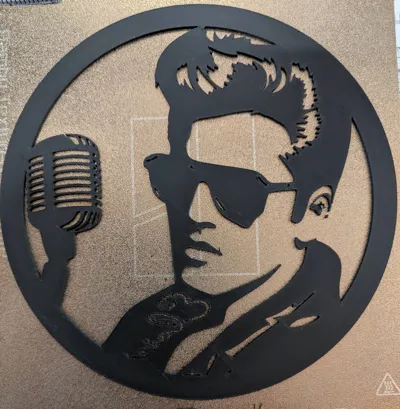 Ring Elvis Presley - Free 3D Print Model - MakerWorld