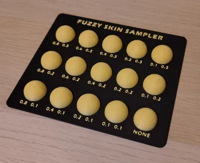 Bambu Studio Fuzzy Skin Sampler von Great Layers 3D MakerWorld ...