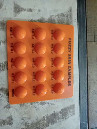 Bambu Studio Fuzzy Skin Sampler by Great Layers 3D - MakerWorld