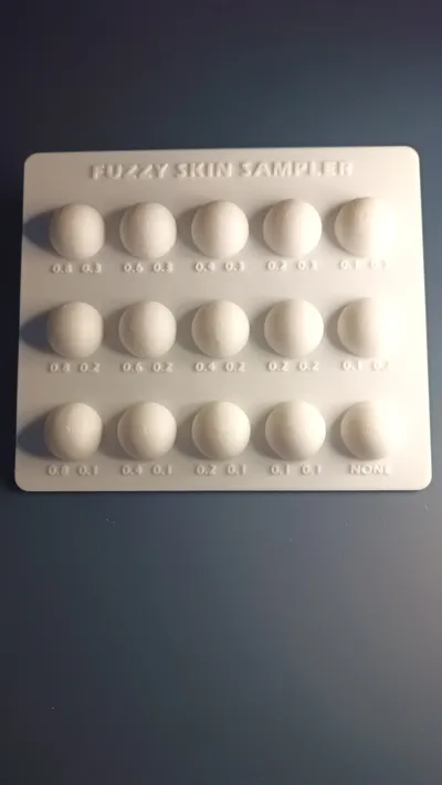 Bambu Studio Fuzzy Skin Sampler by Great Layers 3D - MakerWorld