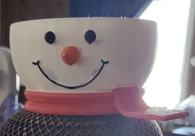 Snowman Bowl - Free 3D Print Model - MakerWorld