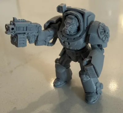 Terminator inspired by War40k - Free 3D Print Model - MakerWorld