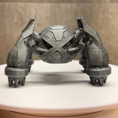 Mecha Pokemon Series — Cyber Metagross Statue - Free 3D Print Model ...