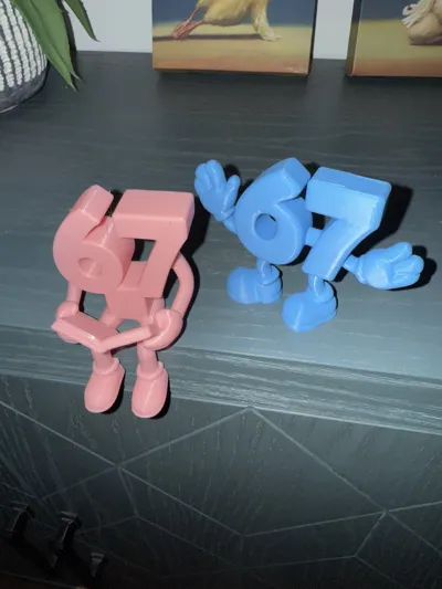 67 Family - Free 3D Print Model - MakerWorld