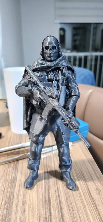 Ghost from Call of Duty Modern Warfare/Warzone figure/statue (1/10 ...