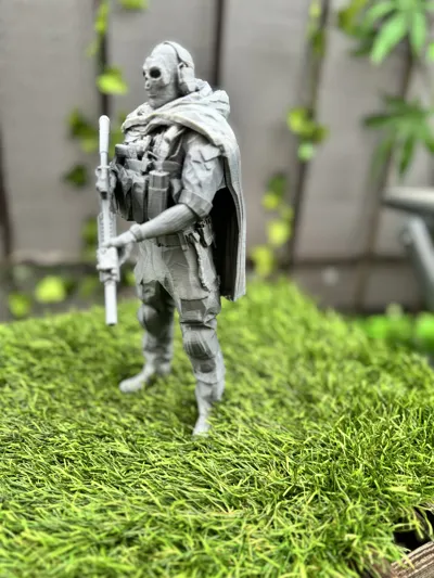 Ghost from Call of Duty Modern Warfare/Warzone figure/statue (1/10) by ...
