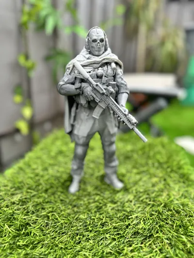 Ghost from Call of Duty Modern Warfare/Warzone figure/statue (1/10) by ...