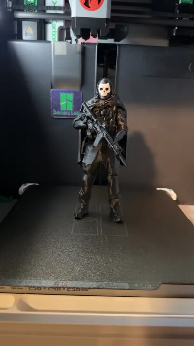 Ghost from Call of Duty Modern Warfare/Warzone figure/statue (1/10) by ...