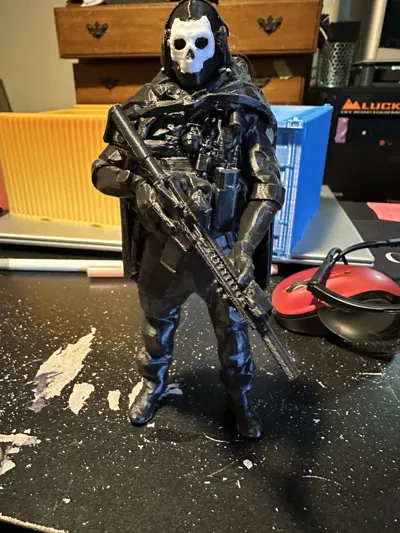 Ghost from Call of Duty Modern Warfare/Warzone figure/statue (1/10) by ...