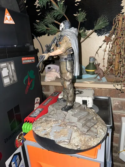 Ghost from Call of Duty Modern Warfare/Warzone figure/statue (1/10) by ...