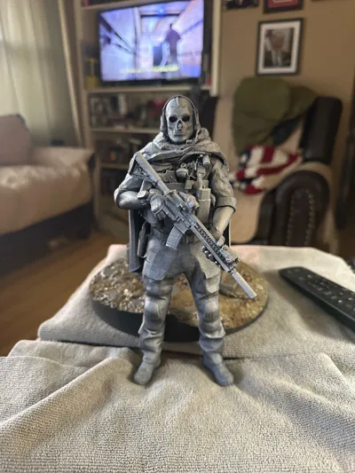 Ghost from Call of Duty Modern Warfare/Warzone figure/statue (1/10) by ...
