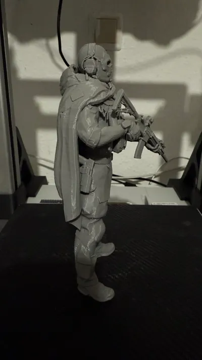 Ghost from Call of Duty Modern Warfare/Warzone figure/statue (1/10) by ...