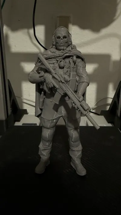 Ghost from Call of Duty Modern Warfare/Warzone figure/statue (1/10) by ...