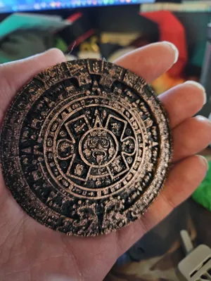 Aztec Calendar -- The Sun Stone - Free 3D Print Model - MakerWorld