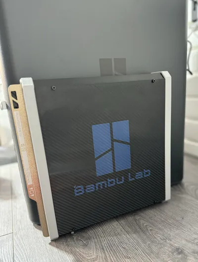 5pc Build Plate Rack - Bambu X1/P1 by TDKInc MakerWorld: Download Free ...