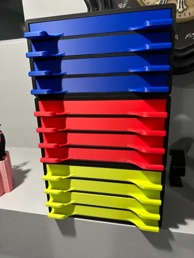 Electronic Component Storage and Organizing System by 3dEd MakerWorld ...