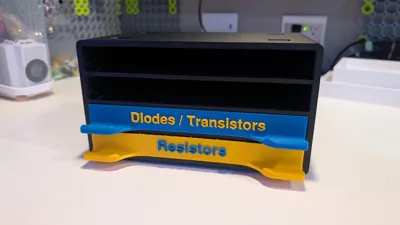 Electronic Component Storage and Organizing System by 3dEd MakerWorld ...