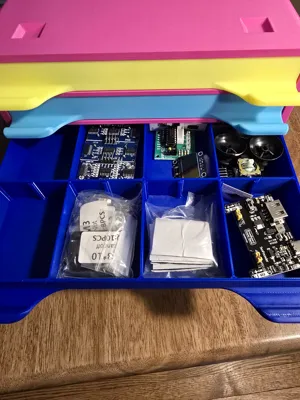 Electronic Component Storage and Organizing System by 3dEd MakerWorld ...