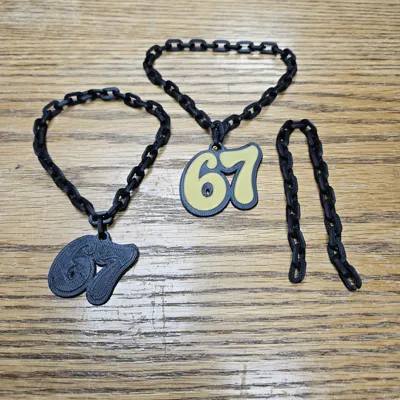 67 Hype Chain - Free 3D Print Model - MakerWorld