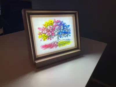 Art Deco Litho Frame for Bambu LED Backlight Board by ...