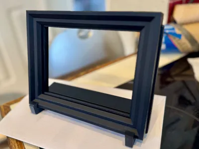 Art Deco Litho Frame for Bambu LED Backlight Board - Free 3D Print ...