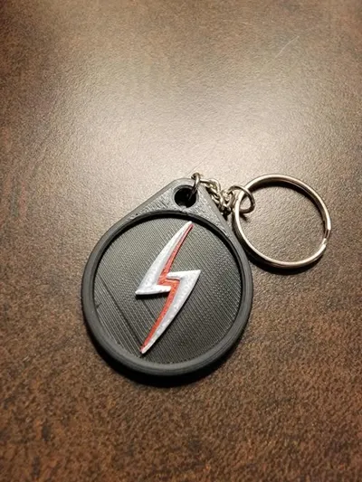 Nissan Silvia S Lightning Bolt Key Chain Keyring by boxxxy MakerWorld ...