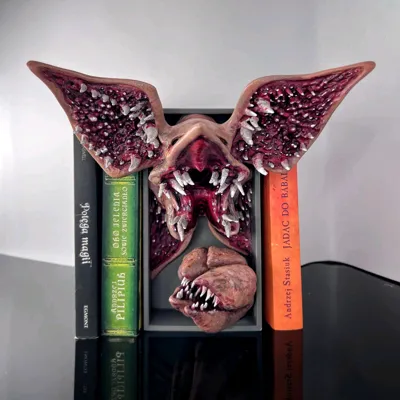 Demogorgon Book Nook and Wall Mount - Free 3D Print Model - MakerWorld