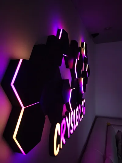 Hexatiles - Hexagon LED Wall tiles by laisch MakerWorld: Download Free ...