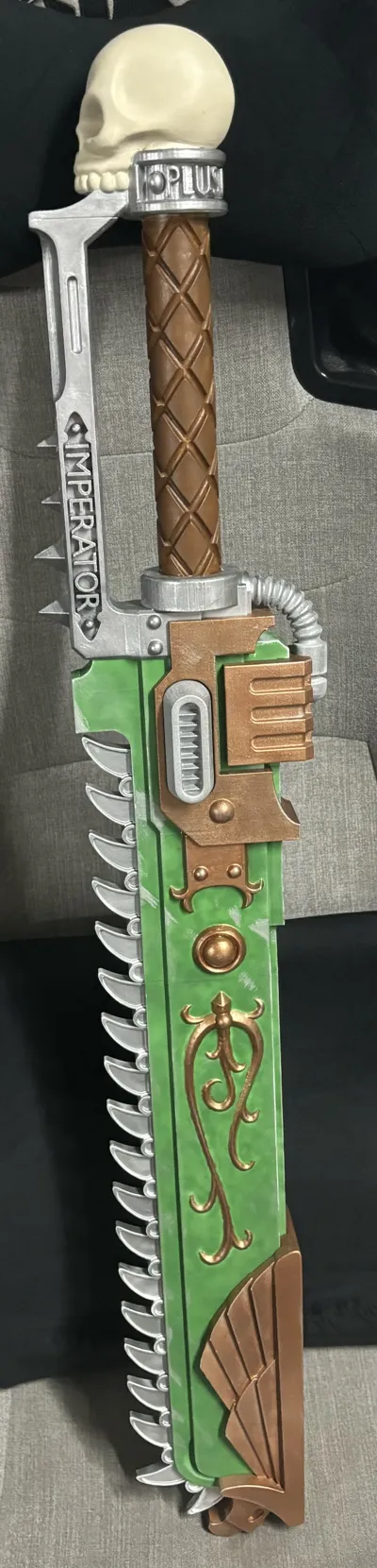 The Teeth of Terra by Cornivius - Multipart Chainsword Prop REMIX ...