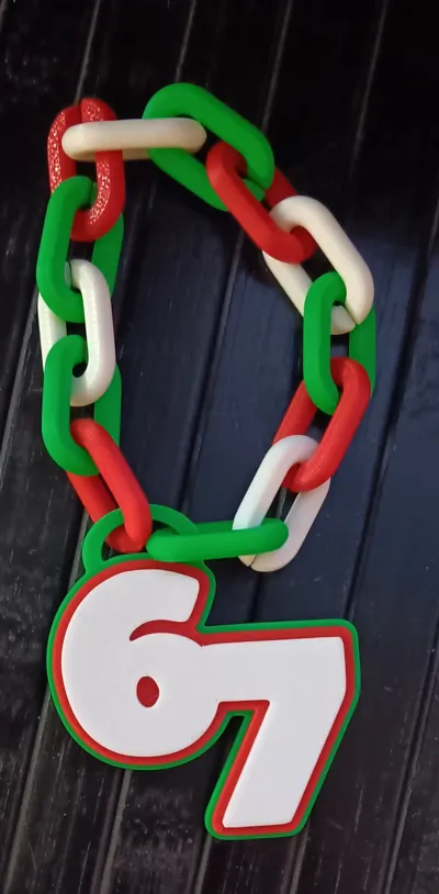 Miniature 6-7 Elf Hype Chain - Free 3D Print Model - MakerWorld