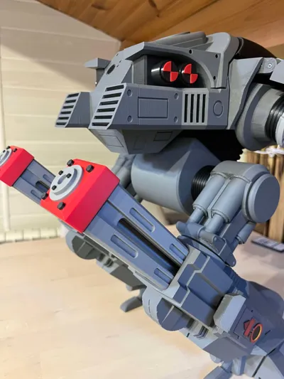 Enforcer Droid ED-209 - Free 3D Print Model - MakerWorld