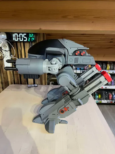 Enforcer Droid ED-209 - Free 3D Print Model - MakerWorld
