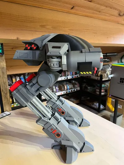 Enforcer Droid ED-209 - Free 3D Print Model - MakerWorld