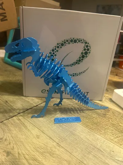 T-Rex Skeleton Kit Card by Fletch MakerWorld: Download Free 3D Models