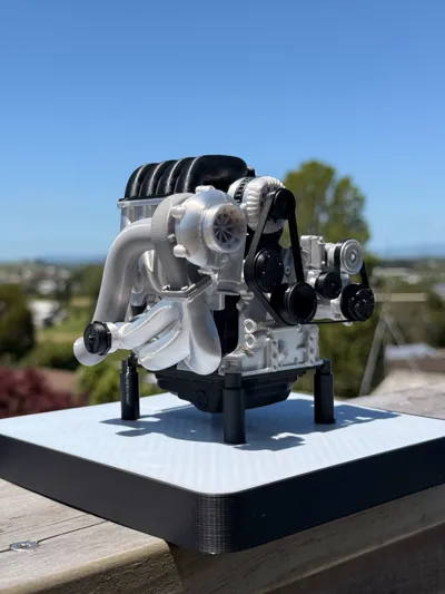 Tribute to the legendary 13B engine (Fanmade) - Free 3D Print Model ...