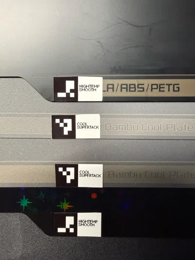 P2S build plate codes - ArUco/QR Labels (Niimbot) - Free 3D Print Model ...