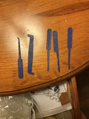 Lock Pick Kit Card (customizable, read descr) by GCdesign3D MakerWorld ...