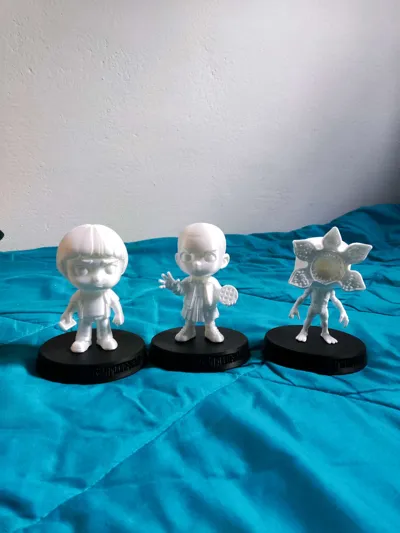 Stranger Things - Chibi Set - Free 3D Print Model - MakerWorld