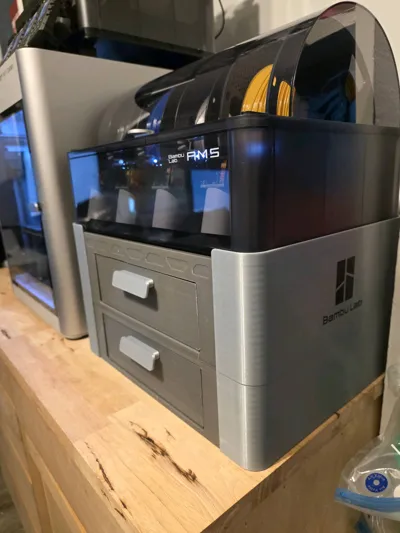AMS Stackable gridfinity Storage unit - Free 3D Print Model - MakerWorld
