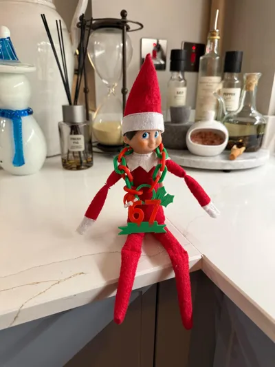 67 Hype chain for Elf on the Shelf - Free 3D Print Model - MakerWorld