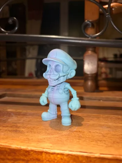 Super Mario Skeleton Nintendo 3D Printable Figure - Free 3D Print Model ...