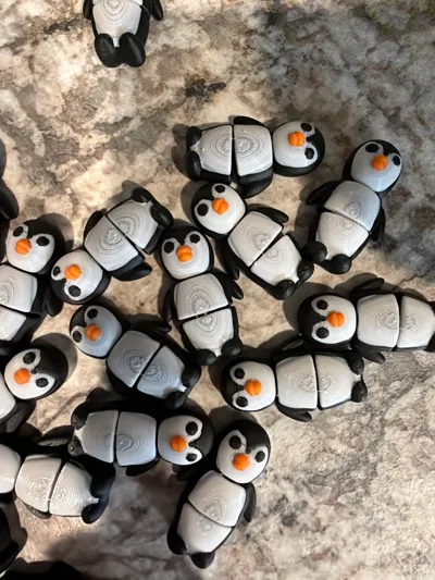 Articulating Penguin - Free 3D Print Model - MakerWorld