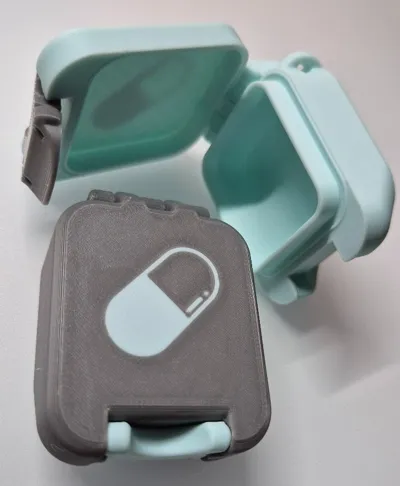 Pill Box - TNG - Free 3D Print Model - MakerWorld