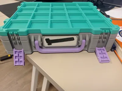 Smaler Gridfinity Storage Box Remixed by Ambossa3D MakerWorld: Download Free 3D Models