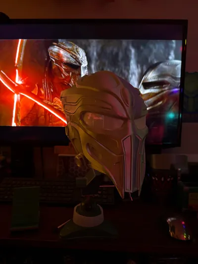 Predator Badlands movie KWEI mask / helmet - Free 3D Print Model ...