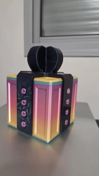 Evil Gift Box - Free 3D Print Model - MakerWorld