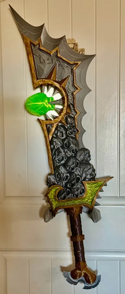 Corrupted Ashbringer, Sword of the Highlord - WOW - Free 3D Print Model ...