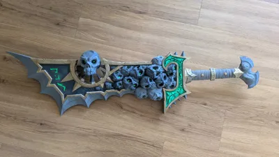 Corrupted Ashbringer, Sword of the Highlord - WOW - Free 3D Print Model ...